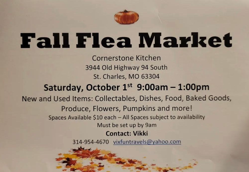 Fall Flea Market Cornerstone Kitchen – Daisy Oaks Ranch LLC